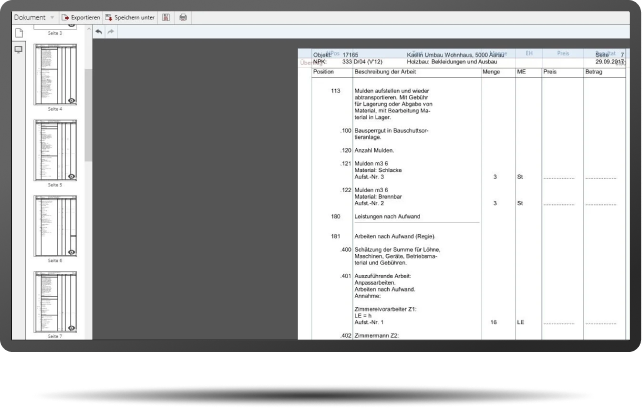 Scanning Software ⇒ Kein Abtippen der Devis mehr